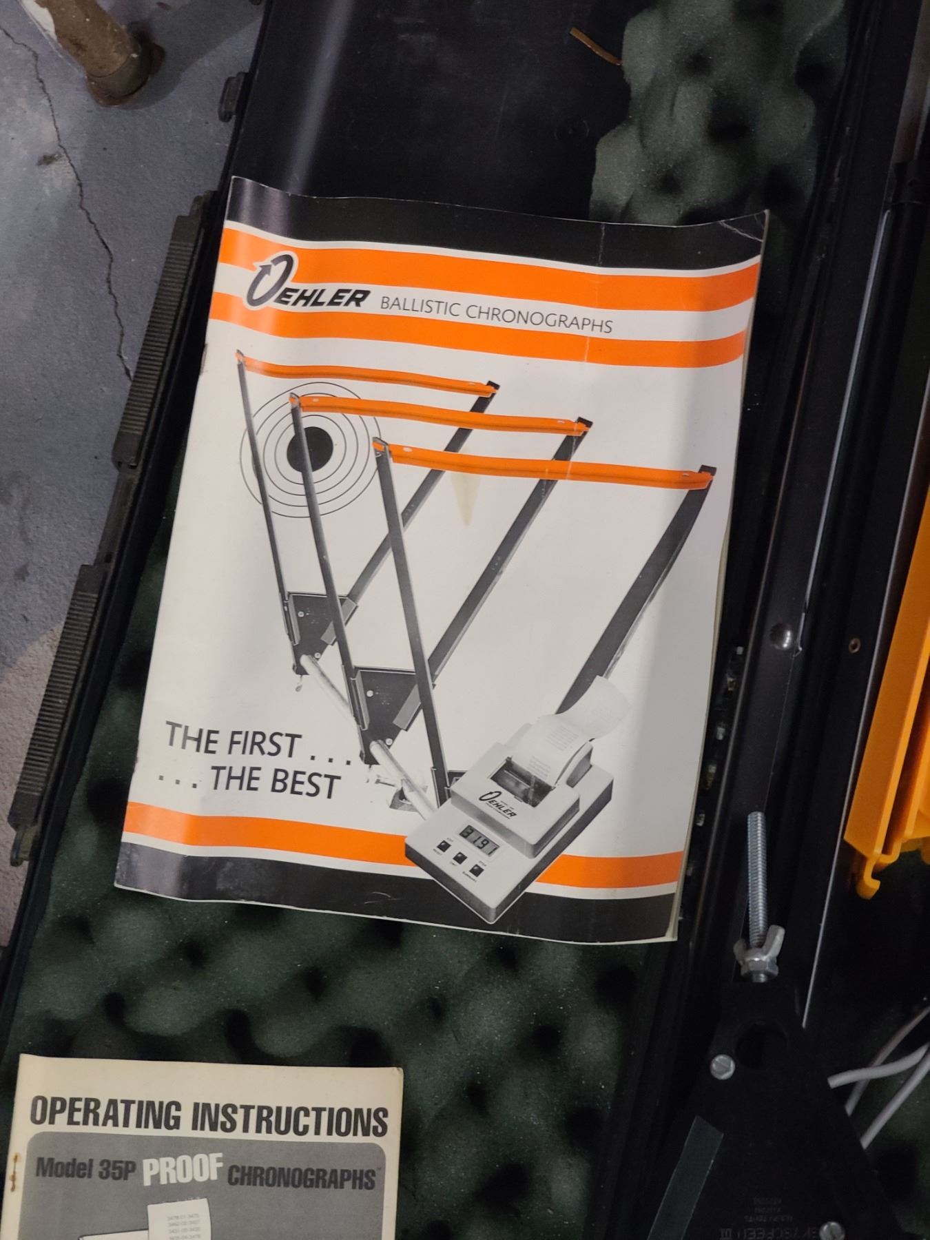 BALLISTIC CHRONOGRAPH OEHLER MODEL 35P