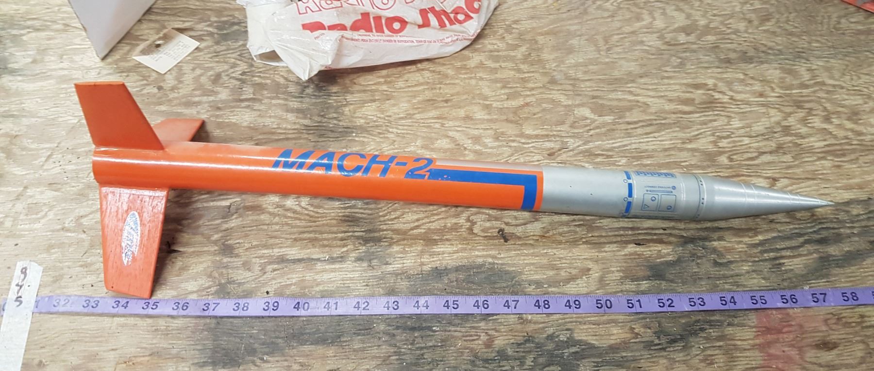 Mach 2 Model Rocket