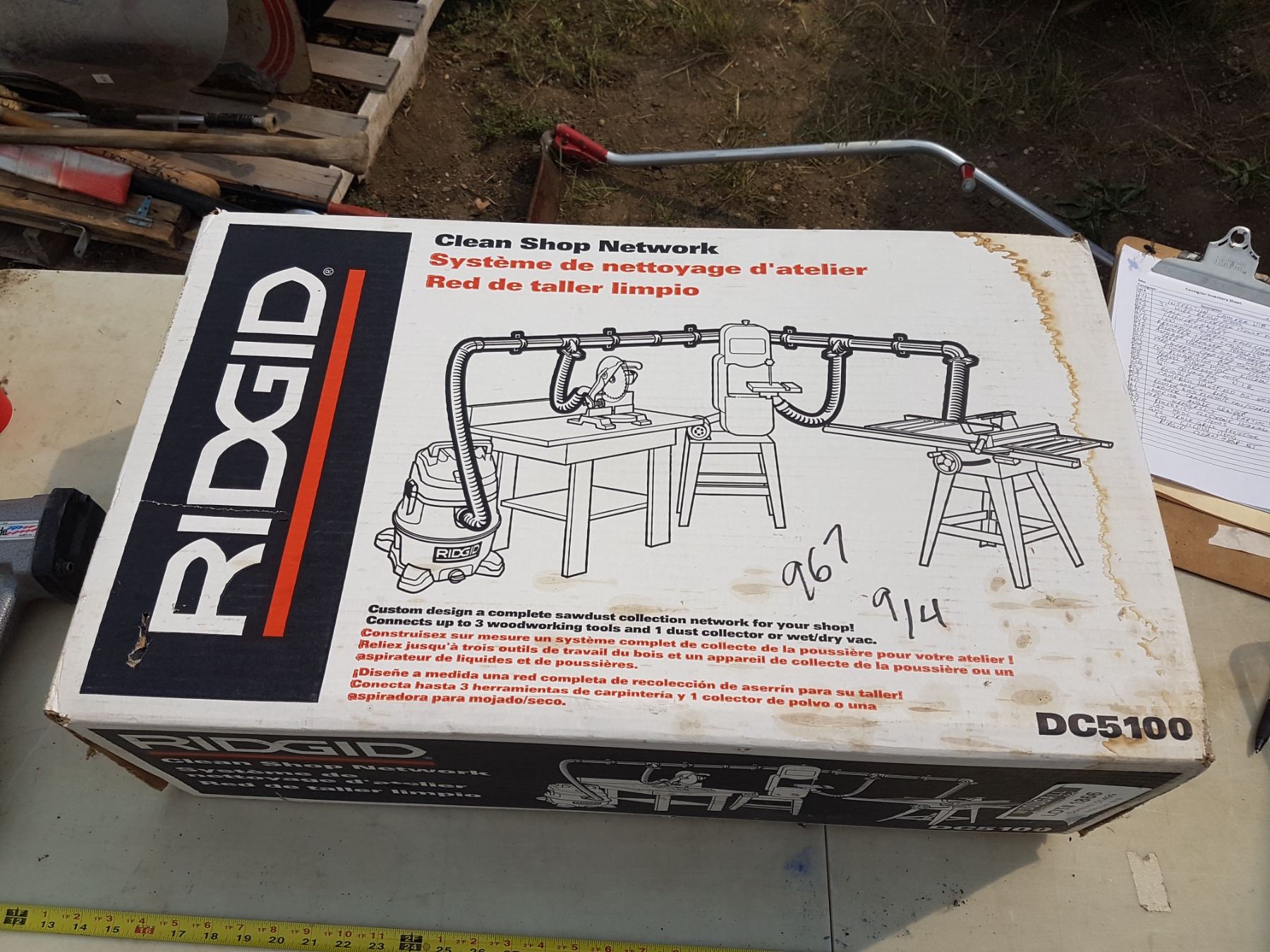 Ridgid Clean Shop Items - Schmalz Auctions