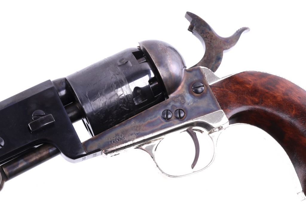 Colt 1851 Percussion Cap Etched Navy Revolver