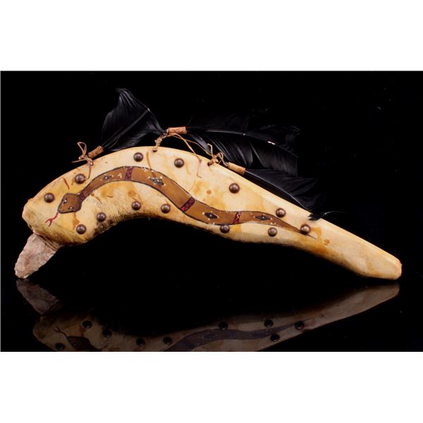 Northern Plains Indians Spiked Skull Cracker Club