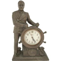 Roosevelt "FDR The Man of the Hour" Clock