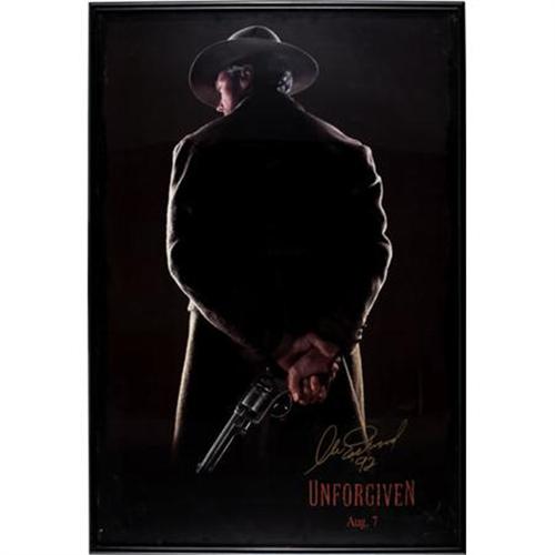 Clint Eastwood Signed "Unforgiven" Poster