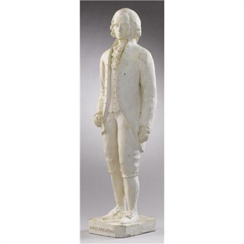 James Madison: Large Early Chalk Statue