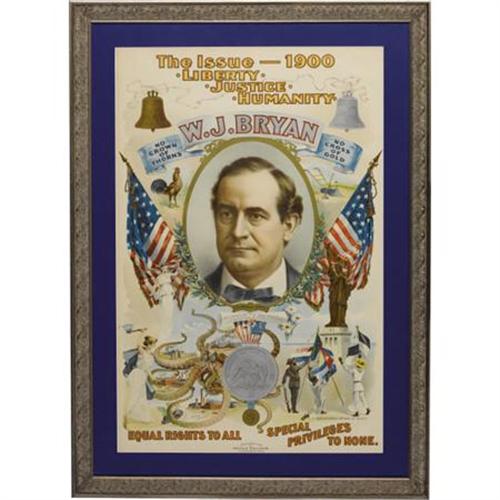 William Jennings Bryan: "Octopus Poster" 1900