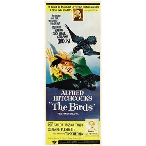 The Birds (Universal, 1963). Insert (14" X 36").
