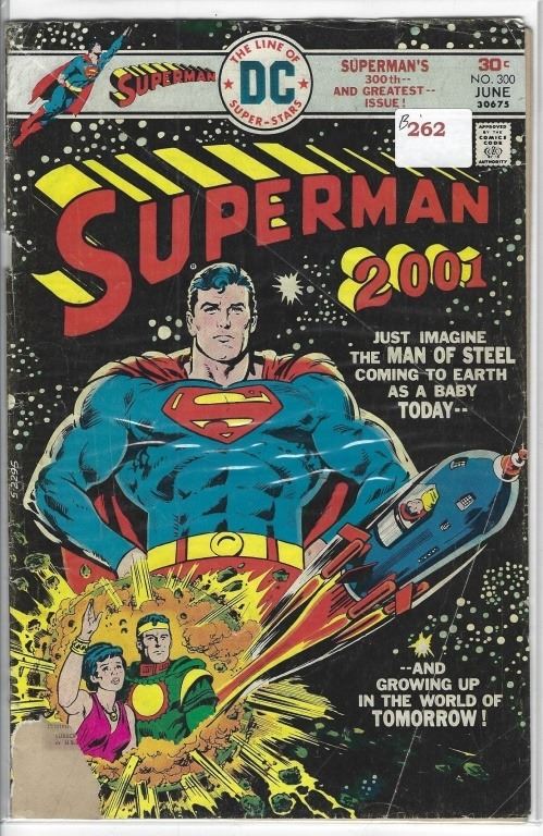DC COMICS SUPERMAN 2001 #300 JUN 30¢ 30675