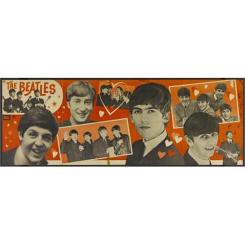 Beatles Vintage Dell Promo Poster