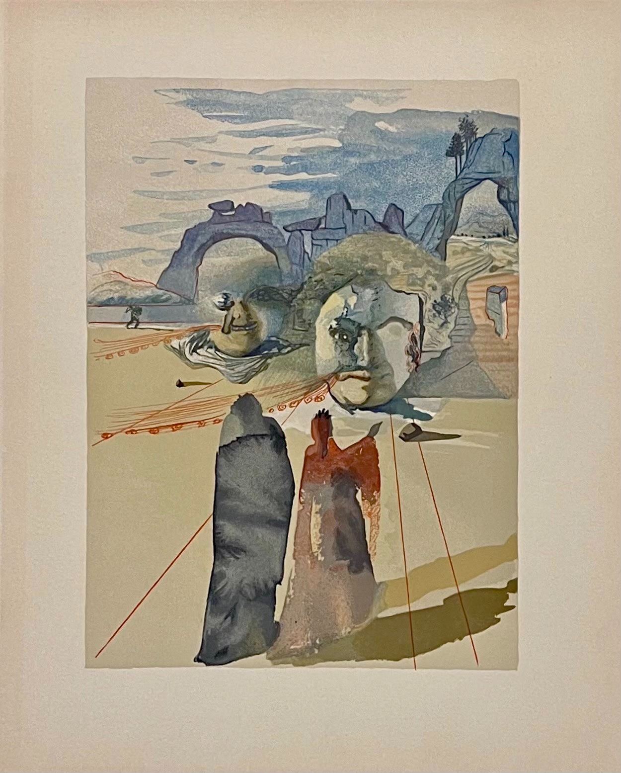 Salvador Dali, Original woodblock engraving