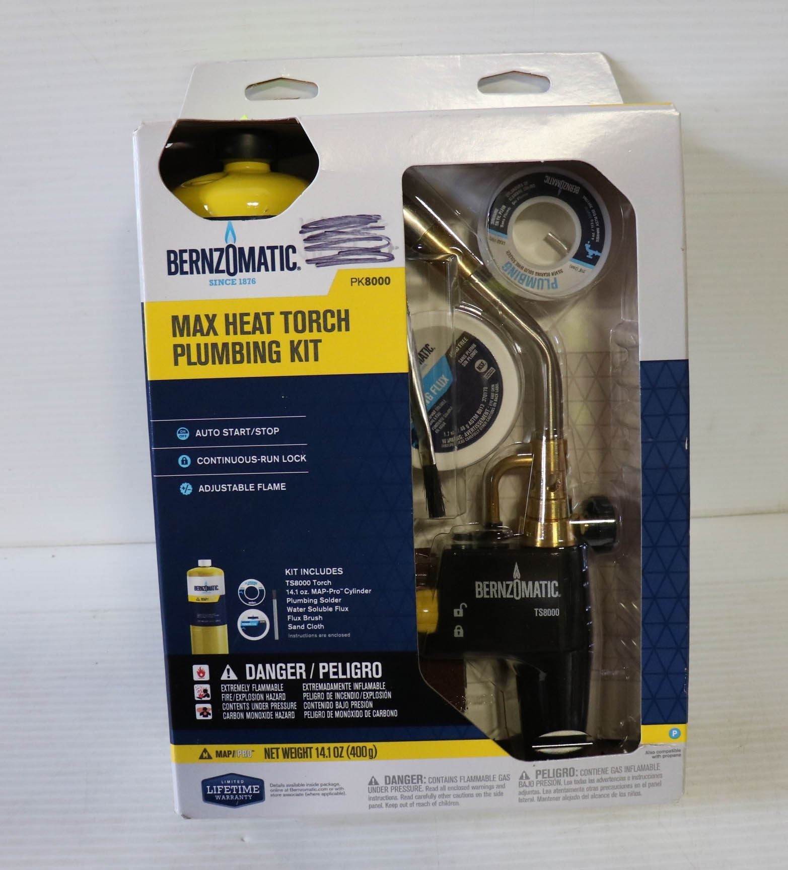 NEW BERNZOMATIC MAX HEAT MAP