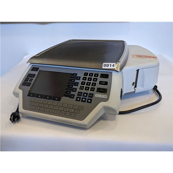 HOBART Digital Commercail Weighing Scale w/label printer Model no ...
