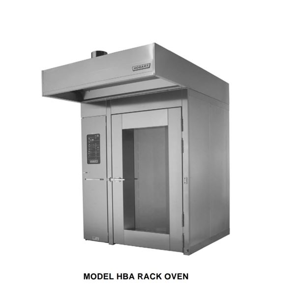 Rack (Walk-in) Bakery Oven by HOBART w/rack - Model: HBA2G - Retails ...