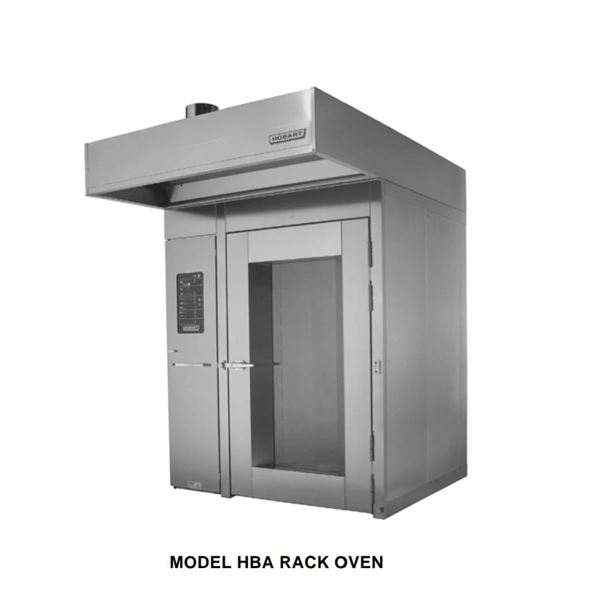 Rack (Walk-in) Bakery Oven by HOBART w/rack - Model: HBA2G - Retails ...