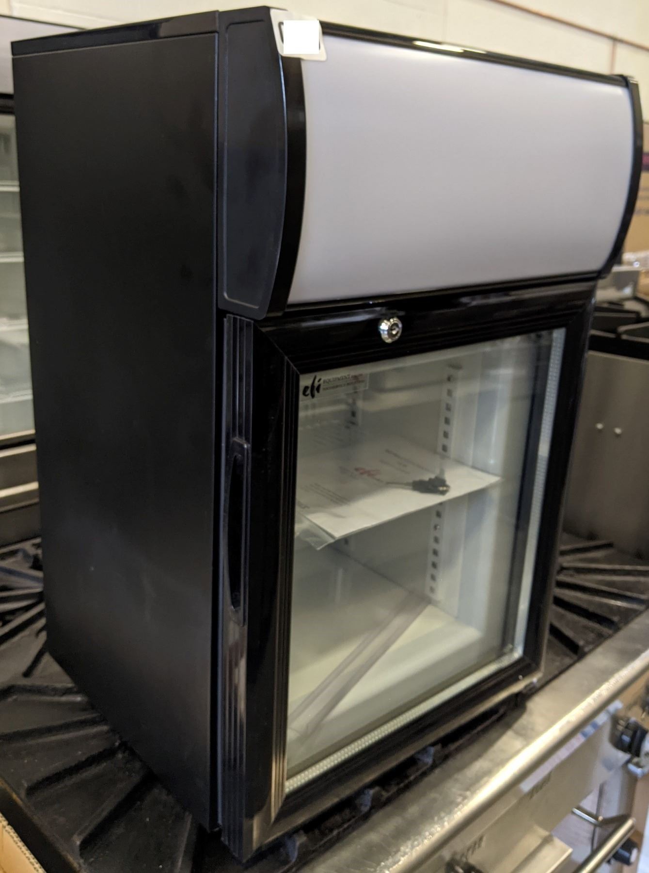 NEW EFI Food Equipment Counter Top Glass Display Cooler/Freezer - Model ...