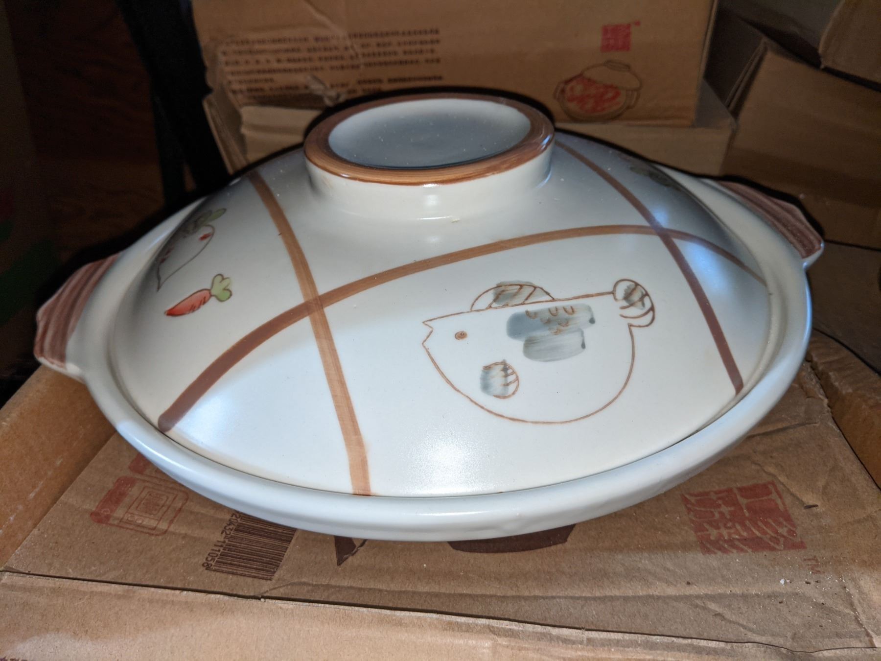 A Group of 3 Japanese Rice Serving Trays