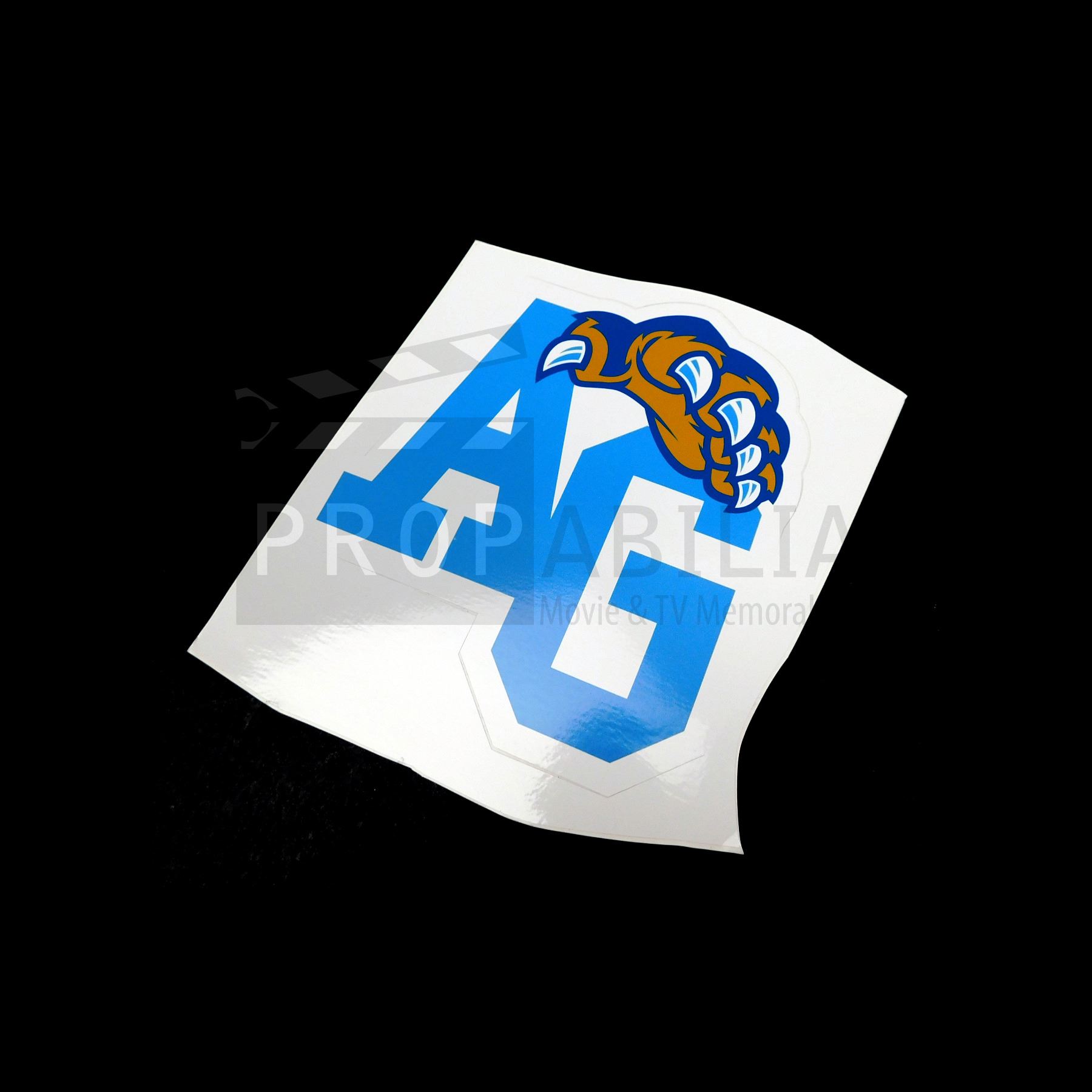 Power Rangers (Lionsgate, 2017) - Angel Grove AG Tiger Paw Sticker Prop ...