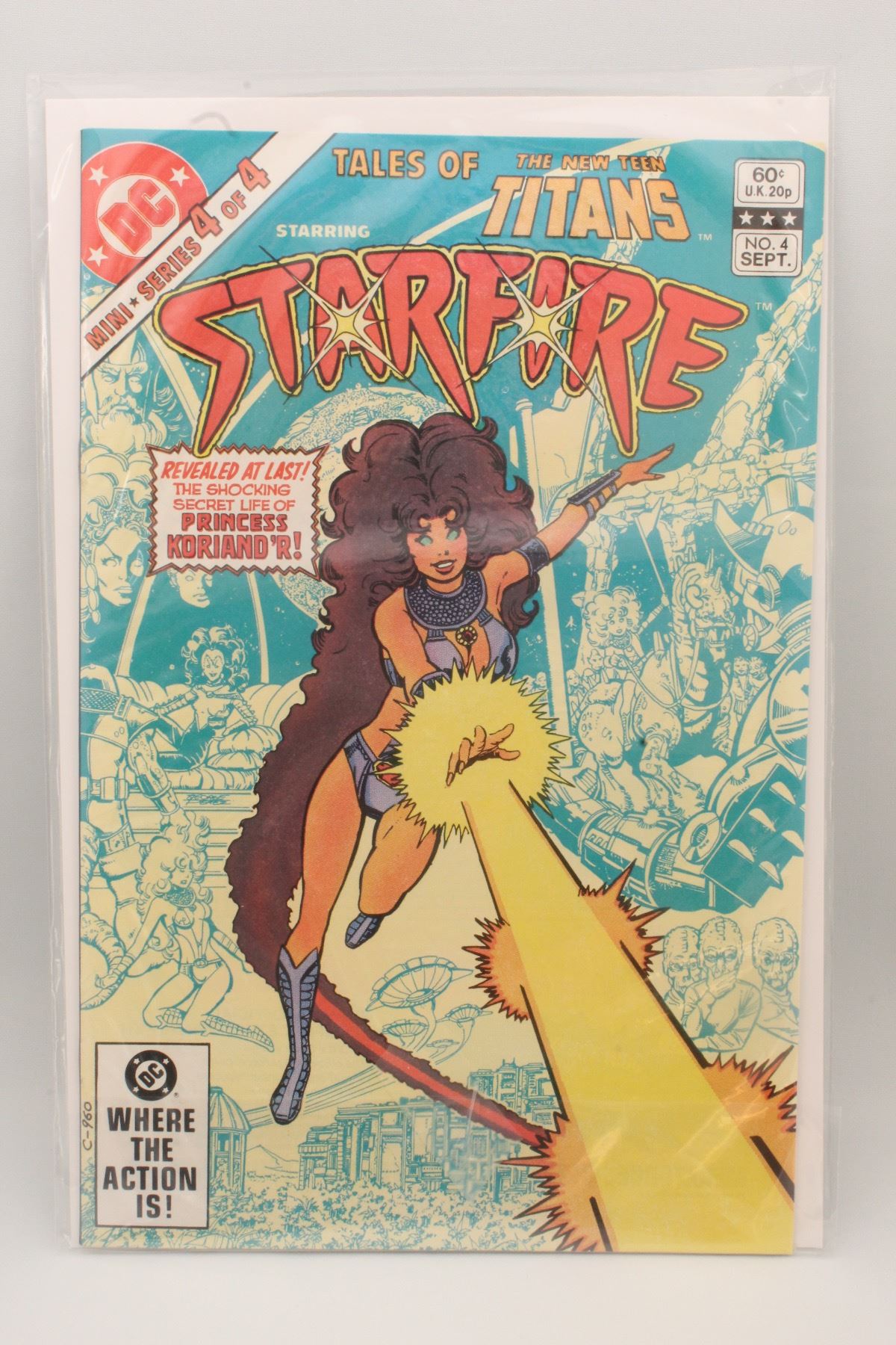 DC Comics Tales of The New Teen Titans Starfire Mini Series #4 of 4