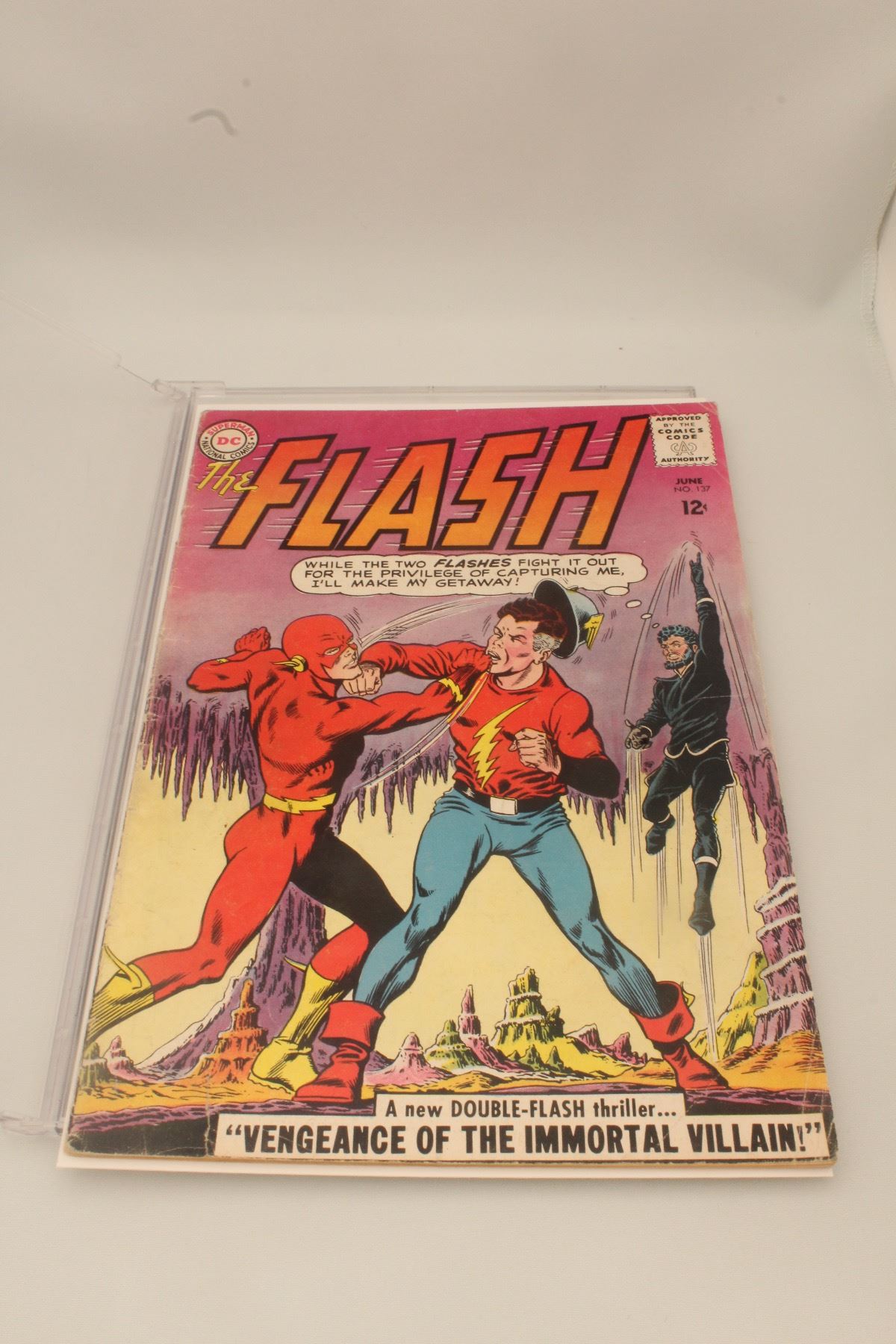 DC Comics The Flash #137- First Appearance of Vandal Savage and Second JSA