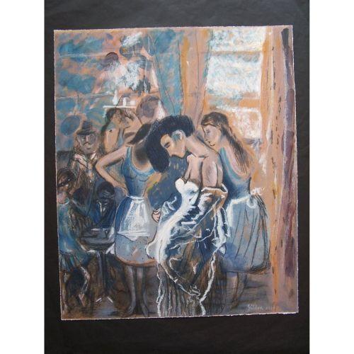 JACOB GILDOR Silkscreen Israeli Art