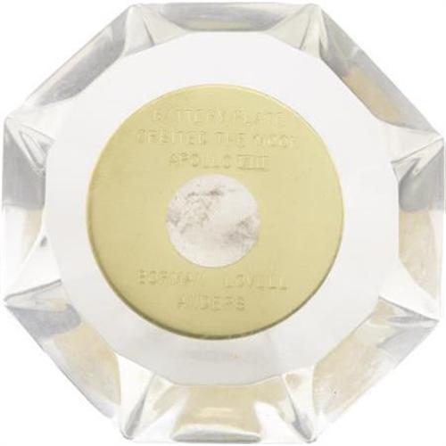Apollo 8 Battery Plate Paperweight.