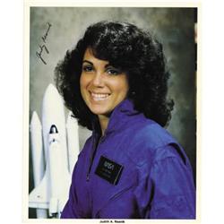 Judy Resnik Signed and Inscribed NASA Photo