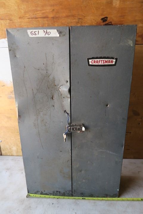 Craftsman Locking Wall Tool Cabinet