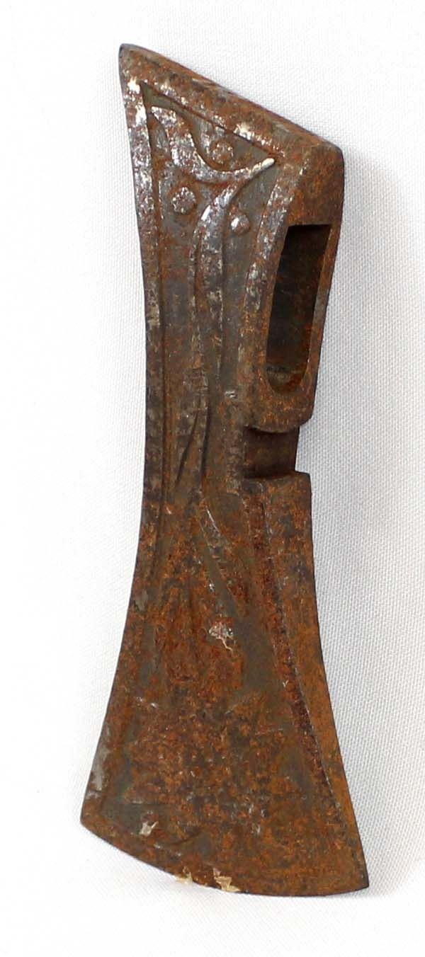 Antique Cast Iron Axe Head