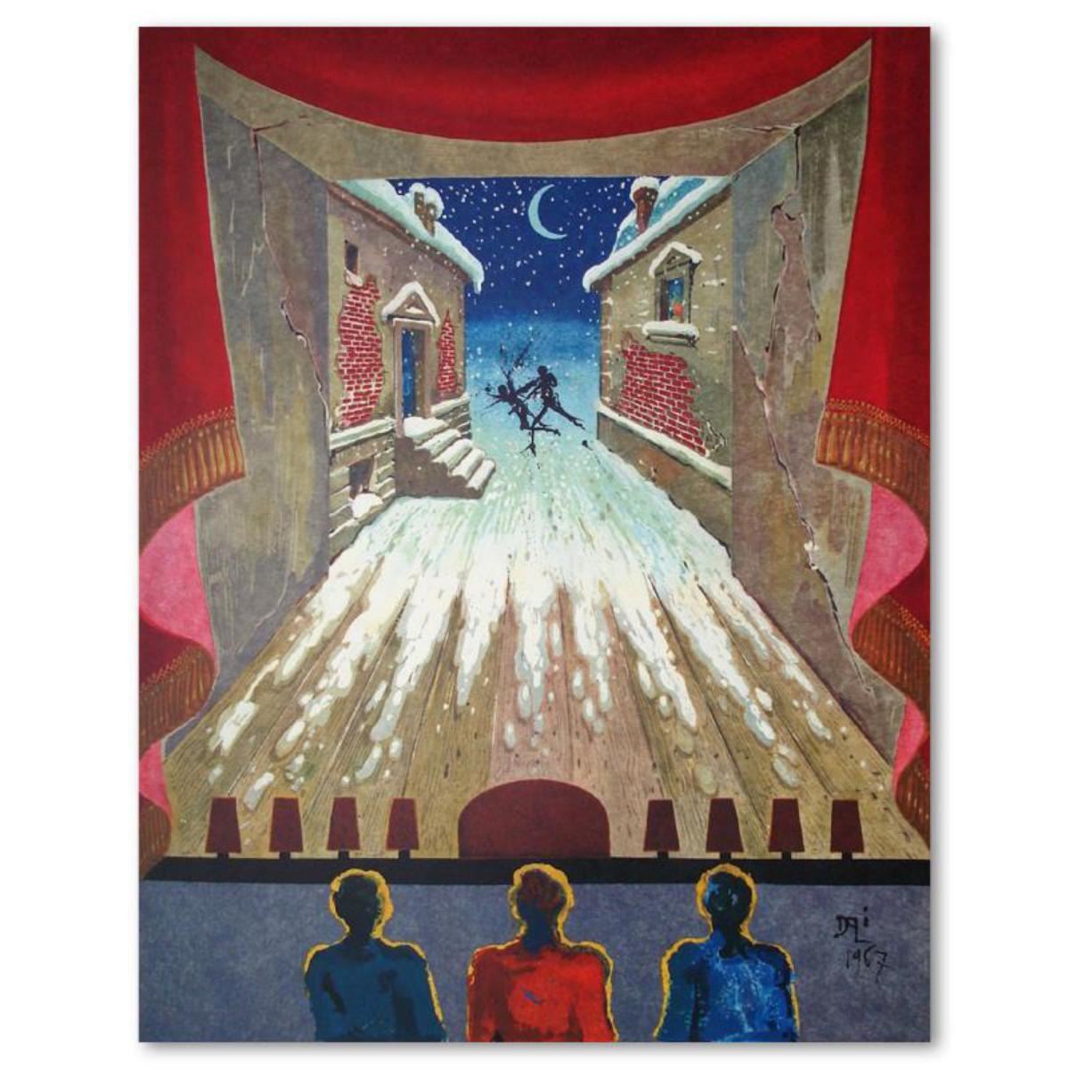 Salvador Dali (1904-1989), "The Crime" from "Misfortune's Mistake" Hand ...