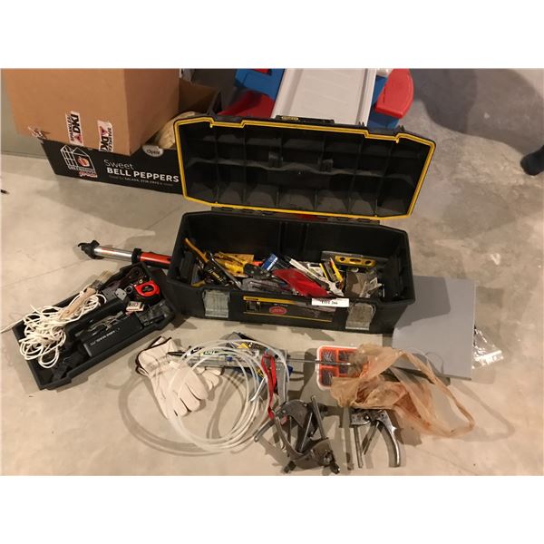 Large Fat Max Toolbox With Large Assortment Of Tools Including Level