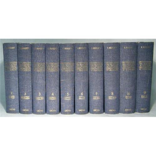 E. Benezit 10 volume book set art sales guide #2067917