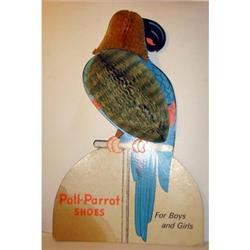 old vintage POLL PARROT STANDEE store display #2091243