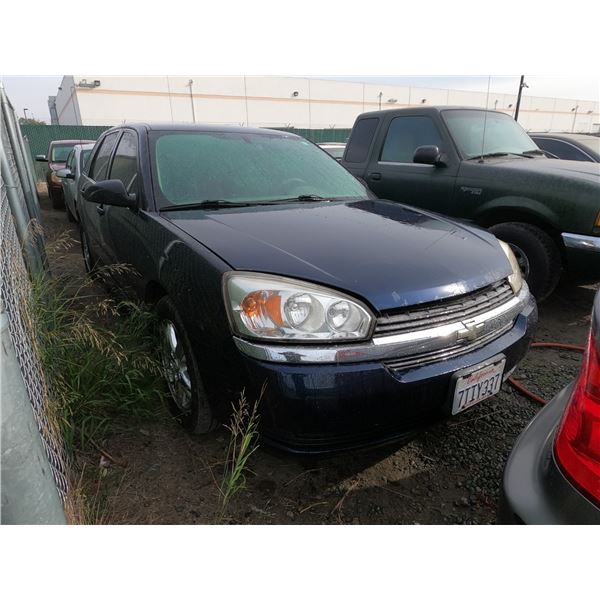 CHEVY MALIBU MAXX 2005 JUNK RECEIPT