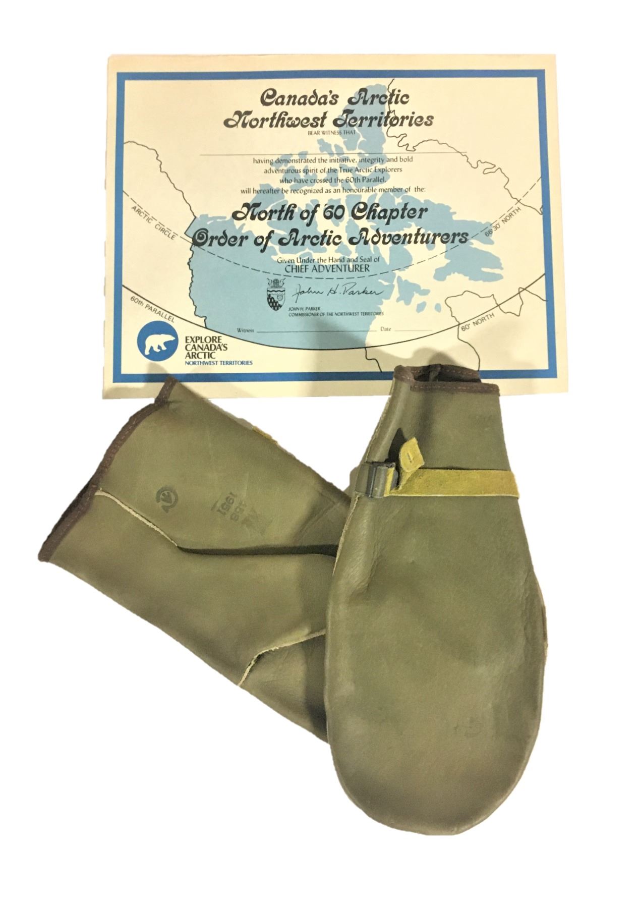 1951 Mittens (M458) and North of 60 Certificate