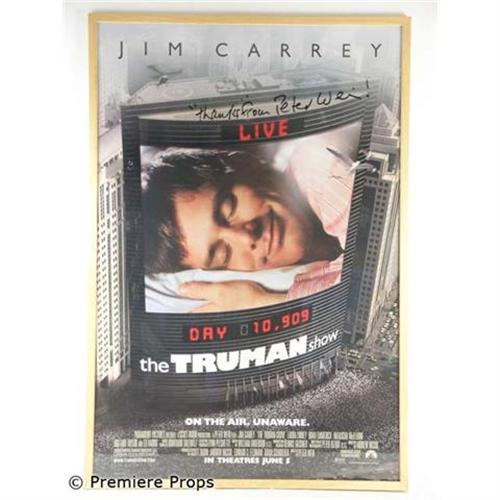 The Truman Show Poster Movie Props