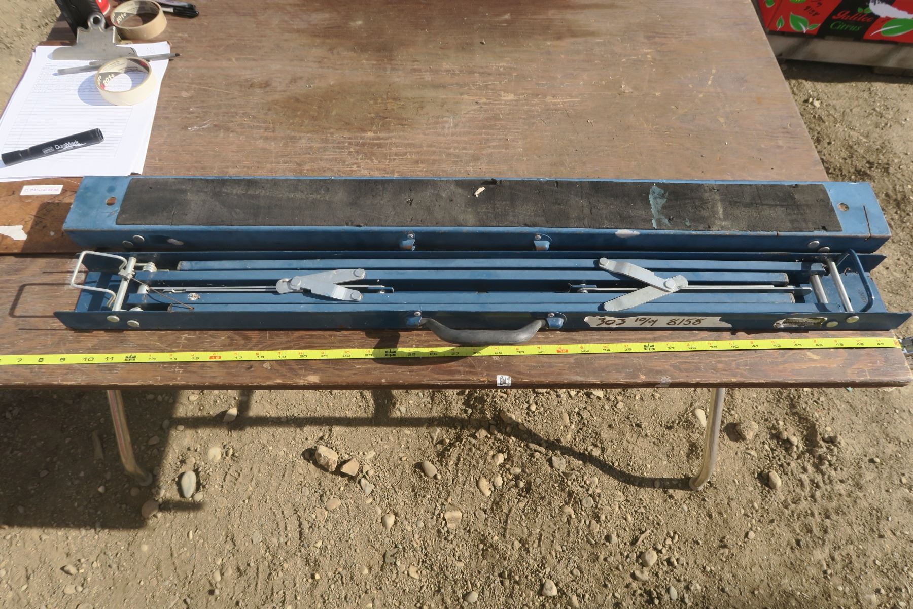 2 Mastercraft Folding Saw Horses