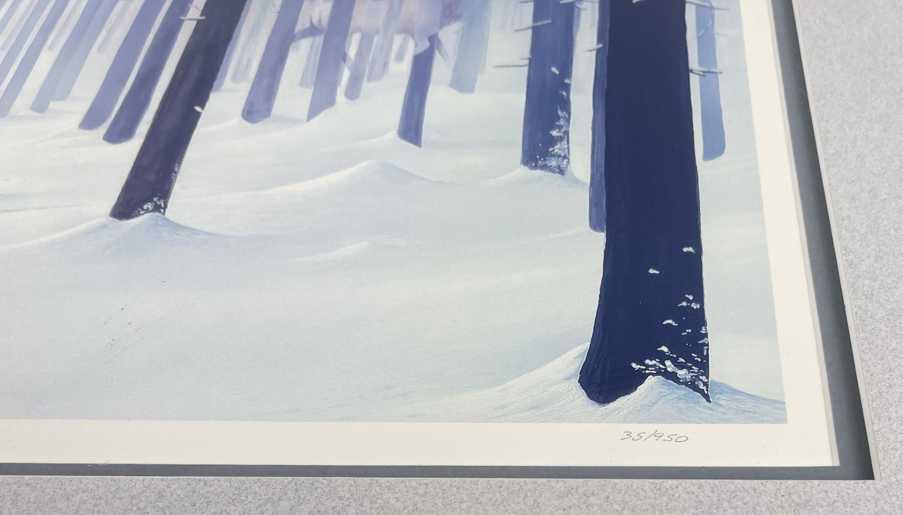 Dave Samuelson Signed Numbered Print Montana