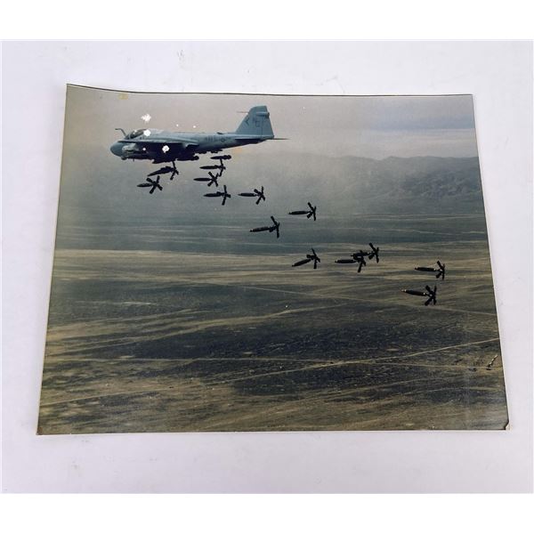 Vietnam US Navy Cluster Bomb Test Photo