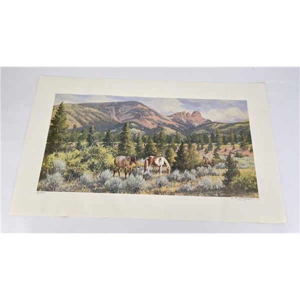 Robert Bob Morgan Montana Print
