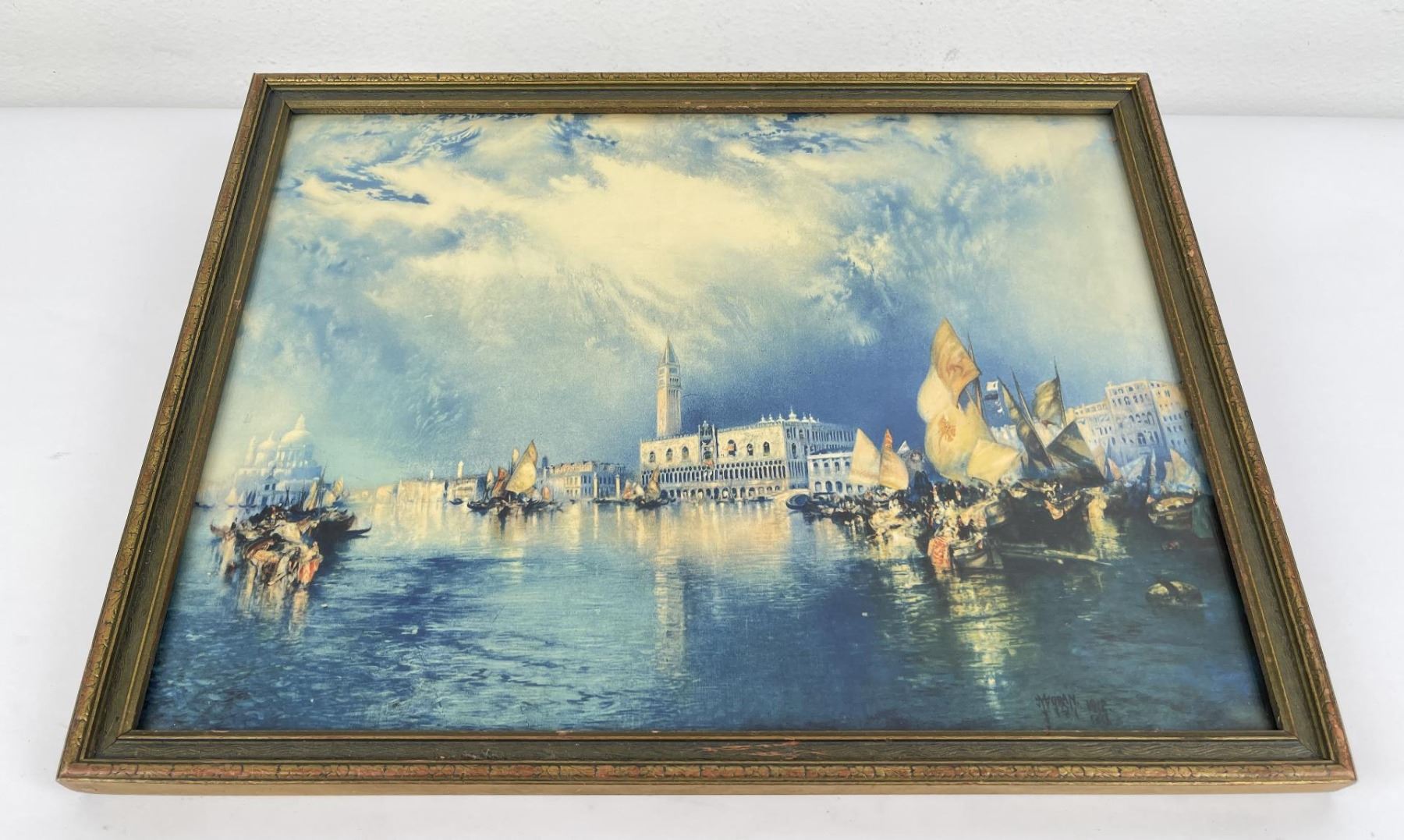 Antique Thomas Moran Print