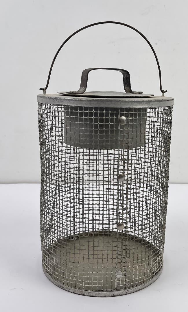 Antique Wire Minnow Bait Bucket