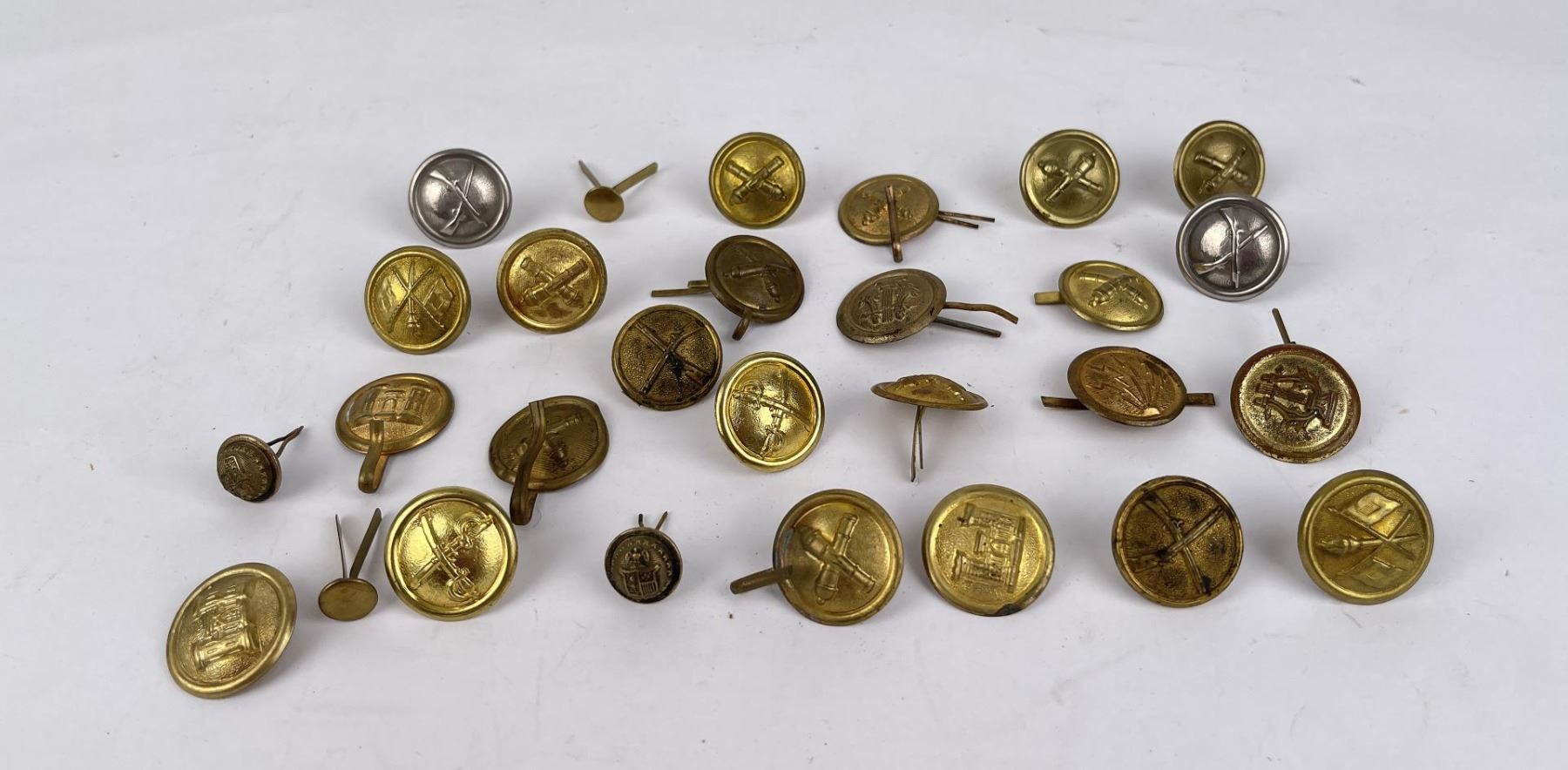 Indian Wars 1881 Helmet Side Buttons