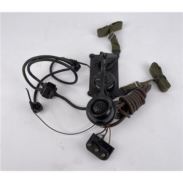 TD-1-A US Army Signal Corps Chest Microphone