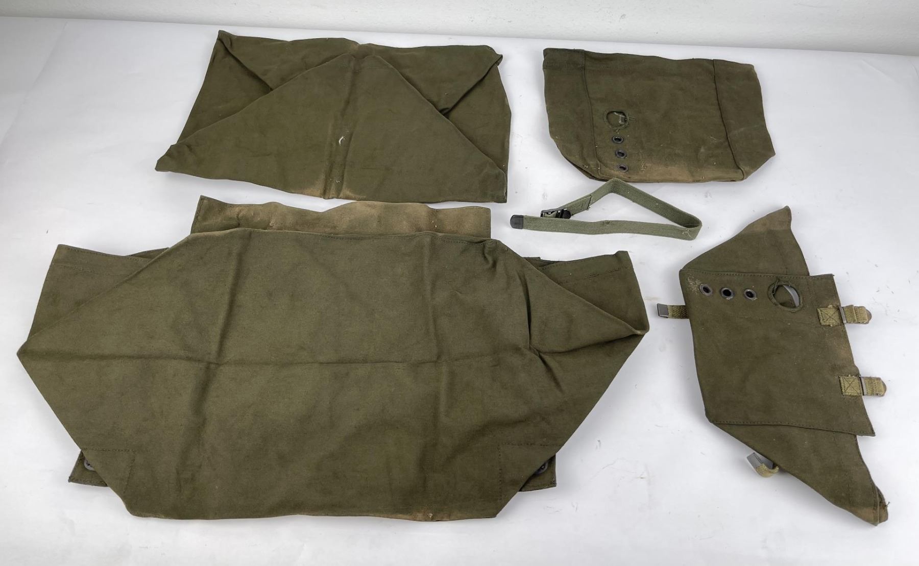 Set of WW2 Canvas Artillery Covers