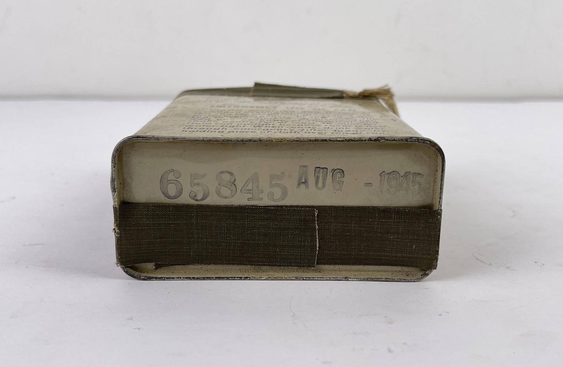 WW2 Life Raft Drinking Water Kit