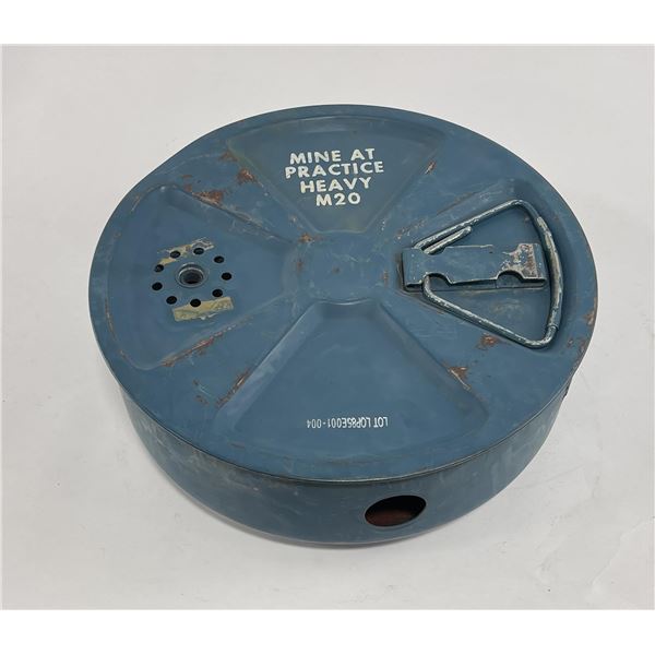 US Army M20 Anti Tank Mine Inert Practice