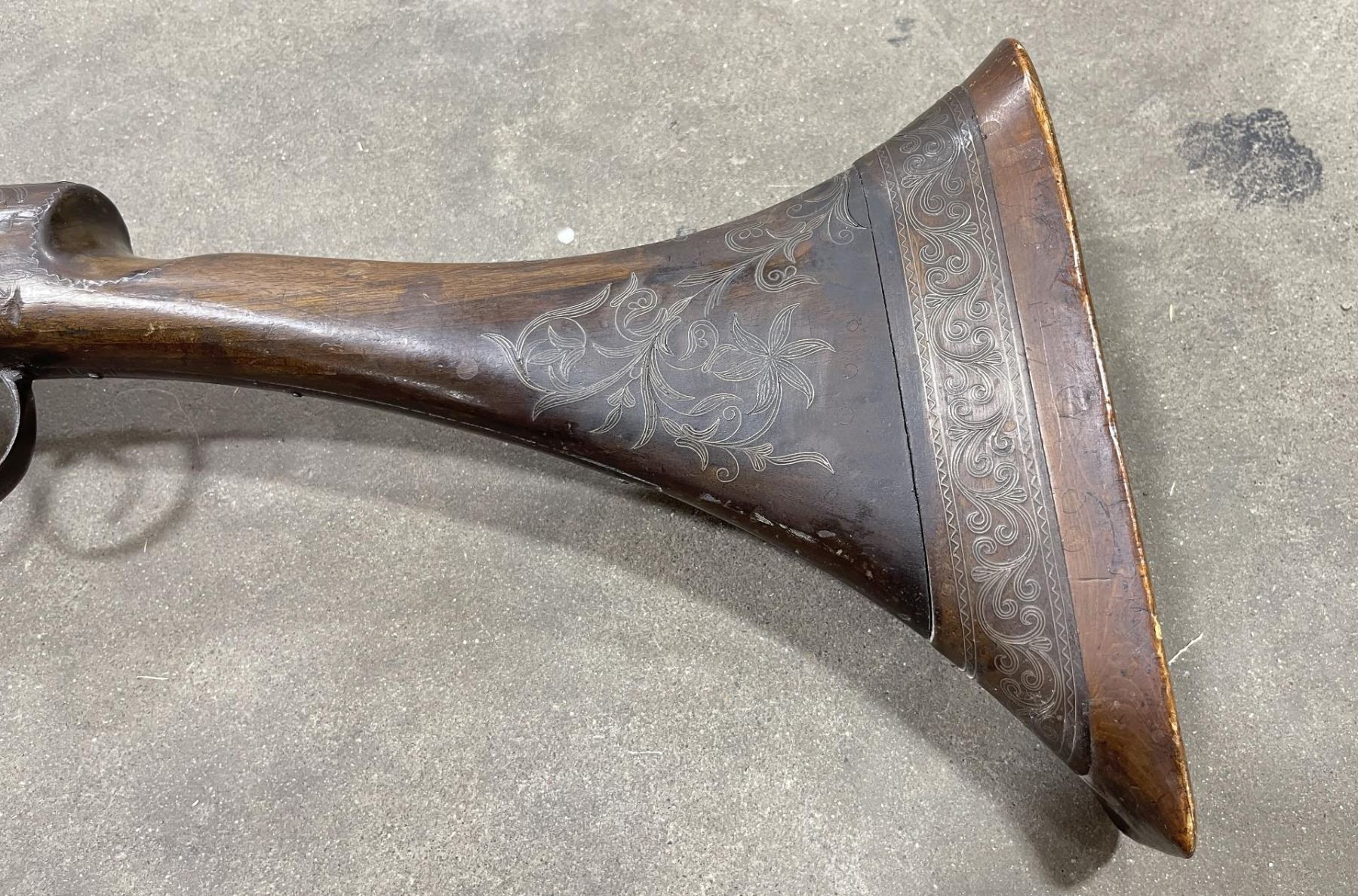 Antique Afghan Jezail Rifle