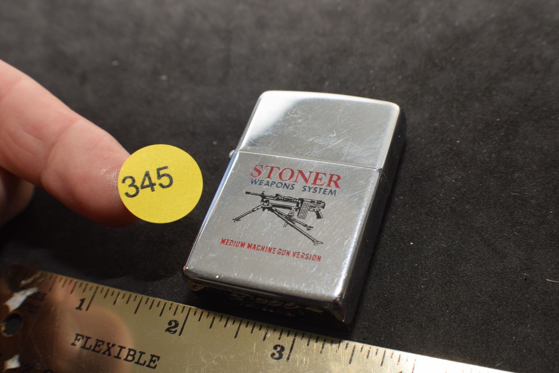 Stoner Machine Guns Zippo lighter - Schmalz Auctions