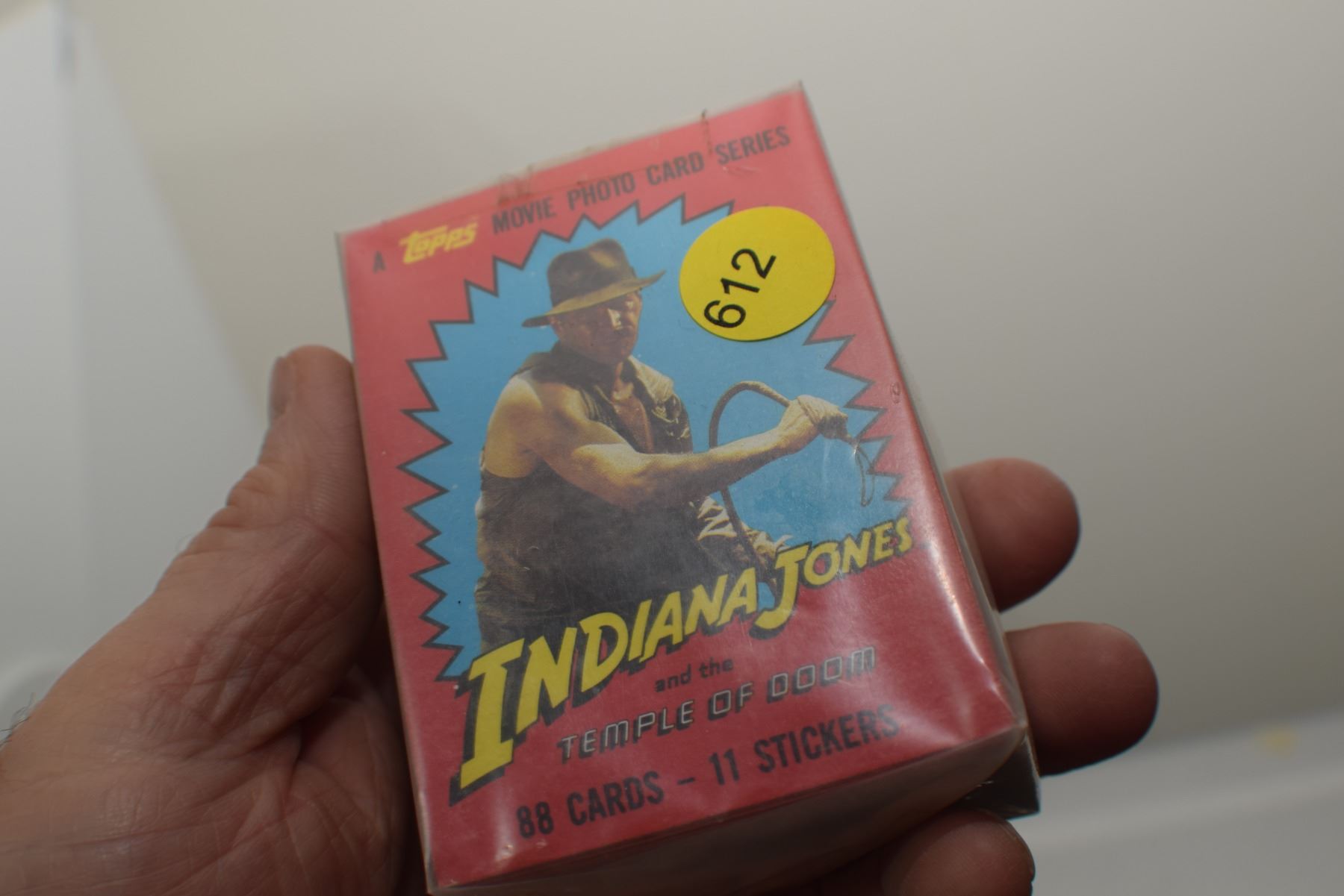 Full set 1984 Indiana Jones trading cards