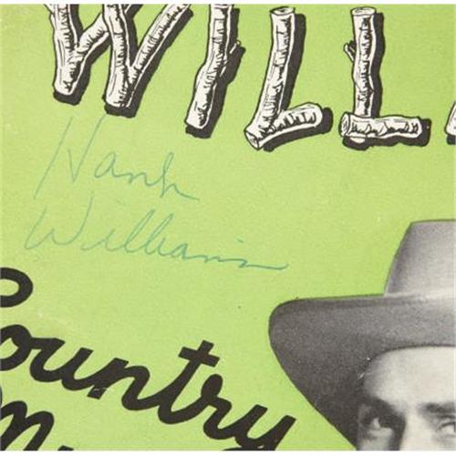 Hank Williams Signed Country Music Folio