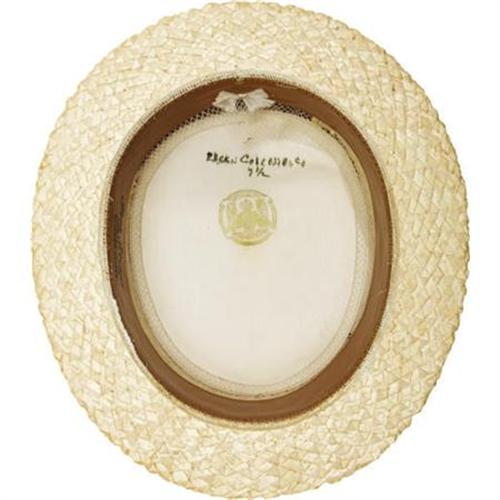 Buddy Ebsen's Straw Hat from Vaudeville Career